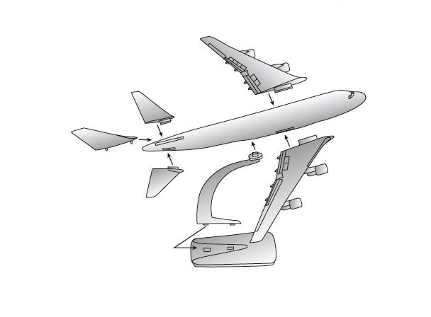Push Fit Aircraft Models – Oxonians Plastic Fantastic